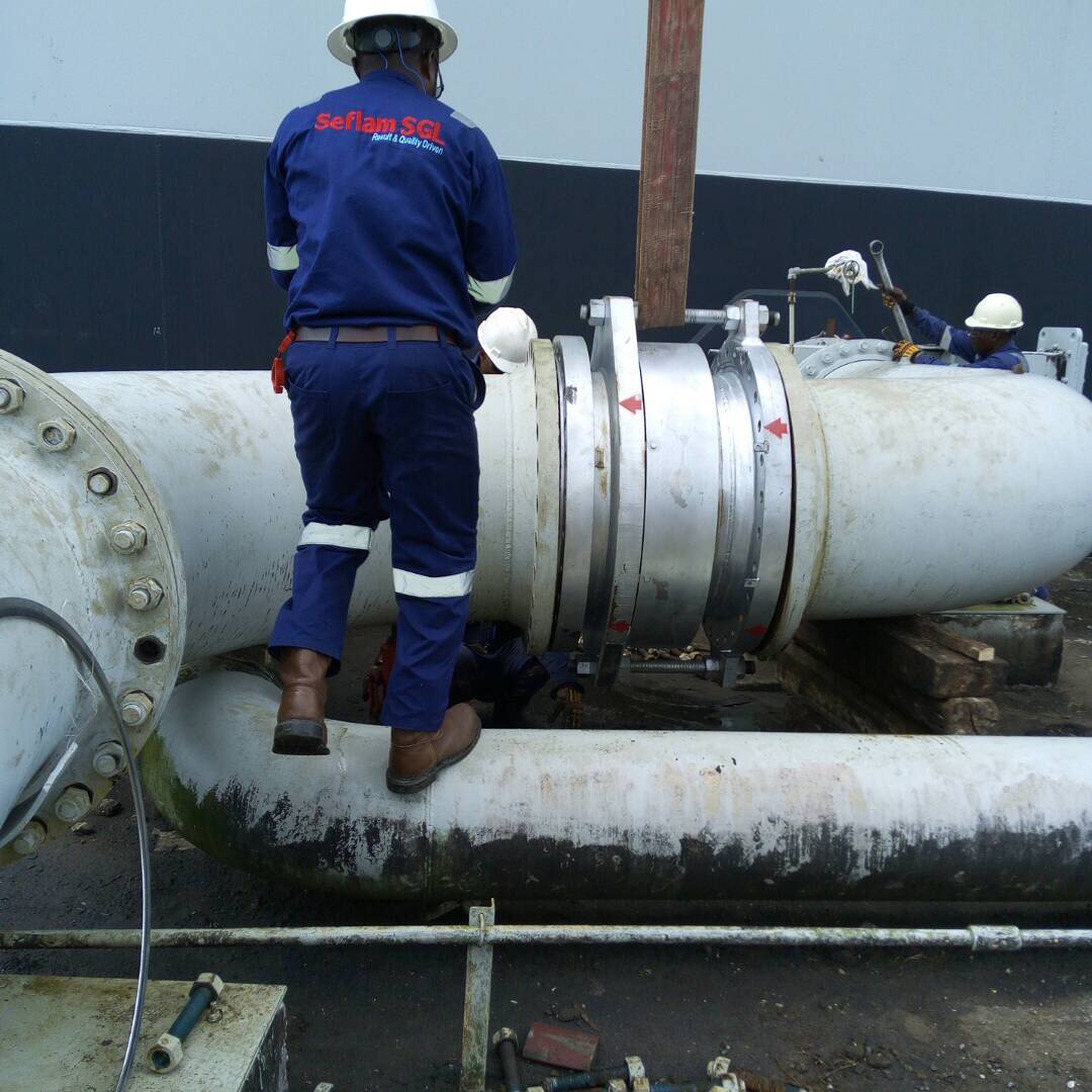 32" Expansion Bellow Replacement Project - Seflam SGL